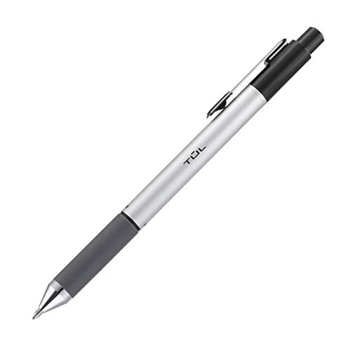 TUL® - Pens - Bp3 Retractable Ballpoint Pens - 9.1" x 3.6" x 0.7" - Black - PK of 4