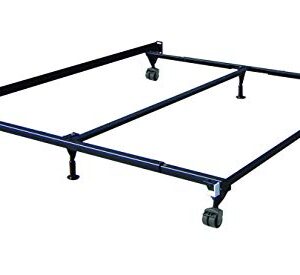 Mantua Insta-Lock Adjustable 6-Leg Bedframe with Nylon Rollers - Twin/Full/Queen/King/Cal. King