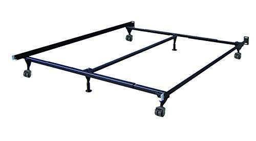 Mantua Insta-Lock Adjustable 6-Leg Bedframe with Nylon Rollers - Twin/Full/Queen/King/Cal. King