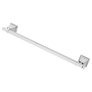 speakman sa-1307 rainier bathroom square towel bar, polished chrome