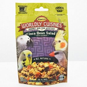 higgins pet food wordly cuisines inca bean salad 13 oz cook, cool & serve food