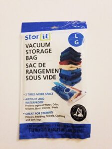 stor it vacuum storage bag- large for 3 times more space