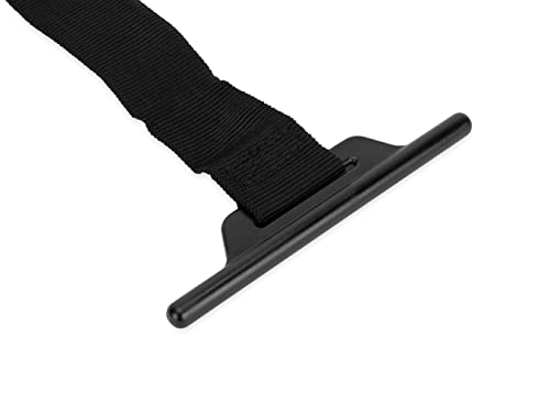 Camco RV Awning Replacement Pull Strap | Convenient Way to Roll Awning Out or Retract Awning | Measures 99-1/4-inches (L) x 1-inch (W) | Black (42505)