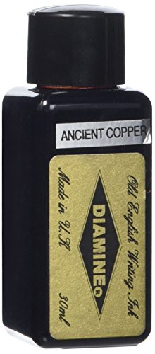 Diamine 30 ml Bottle Fountain Pen Ink, Ancient Copper