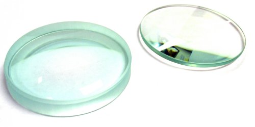 Optical Glass Lens Set - 3 Dbl Convex, 3 Dbl Concave, 38mm Dia - 20, 30, 50cm FL