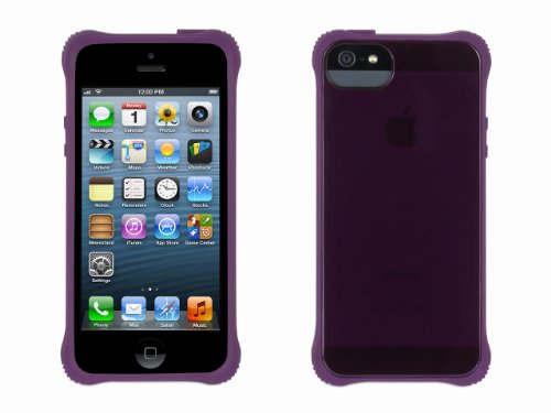 Griffin Technology Survivor Core Case Compatible with iPhone 5, iPhone 5s (Purple/Purple Transluscent)