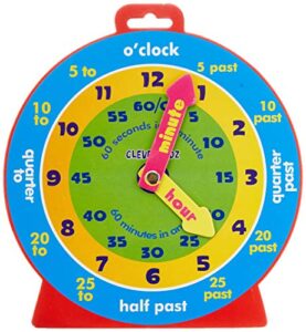 premier stationery clever kidz magnetic clever clock as mentioned h2754992