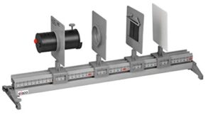 eisco labs complete optical bench and attachment set, with 20 lab activities