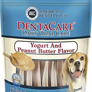 American Kennel Club 20 Count Yogurt And Peanut Butter Dentacare Dog Treats