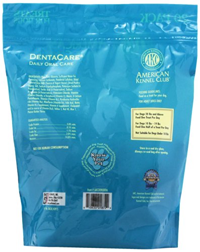 American Kennel Club 20 Count Yogurt And Peanut Butter Dentacare Dog Treats