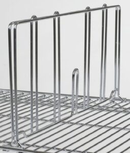 omega 14" wire shelving divider