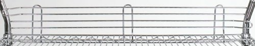 Omega 12" Chrome Wire Shelf Ledge