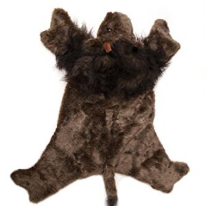 Carstens, Inc Plush Buffalo Animal Rug, Small