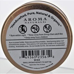 Aroma Naturals Wish Peppermint Vanilla Tin