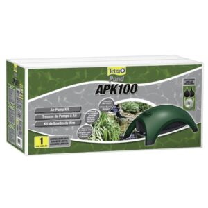 tetra pond air pump kit, provides vital oxygen to pond water (19706), green