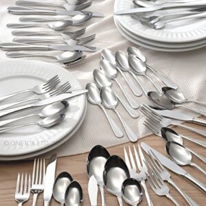 Oneida Flatware Flight Dinner Spoons, Set of 4