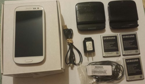 T-Mobile Samsung Galaxy SIII (S3) (T999) Pebble Blue