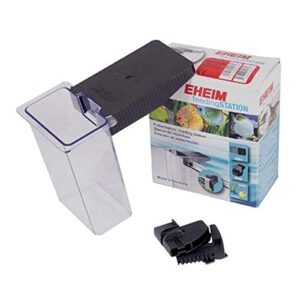 eheim feeding station, 4.00 x 2.00 x 5.00 inches, model: 57140203 black