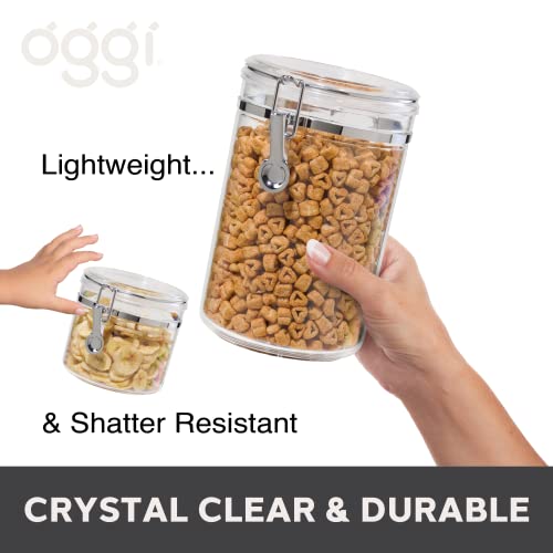 Oggi Food Storage Container, 72-Ounce, Clear