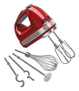 kitchenaid khm926er empire red 9-speed hand mixer