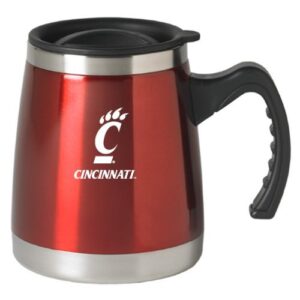 16 oz stainless steel coffee tumbler - cincinnati bearcats