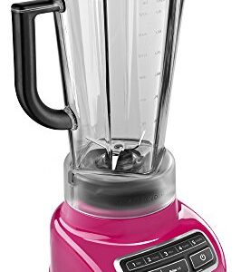 KitchenAid KSB1575CB 5-Speed Diamond Blender with 60-Ounce BPA-Free Pitcher - Cranberry