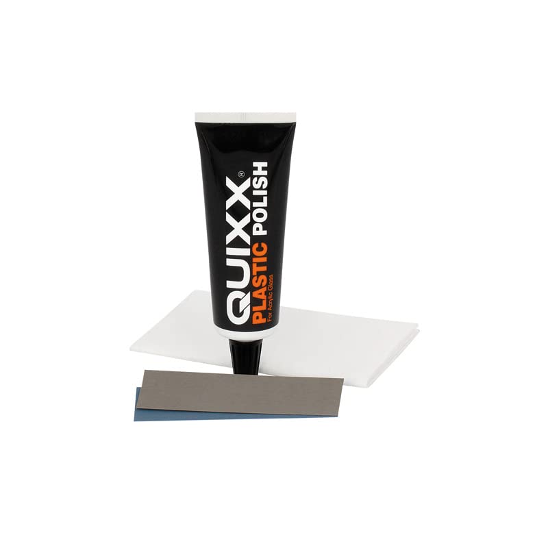 QUIXX 10003 Acrylic Scratch Remover - Removes Scratches From Clear Acrylic and Plexiglas Surfaces On Cars, Motorcycles, Caravans, and Boats