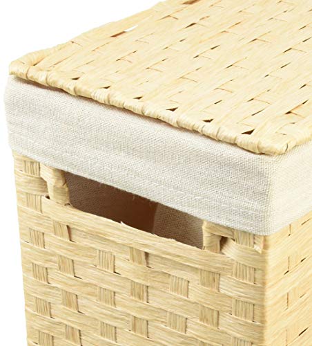 Paper Basket Storage Box, Beige 58-91GY