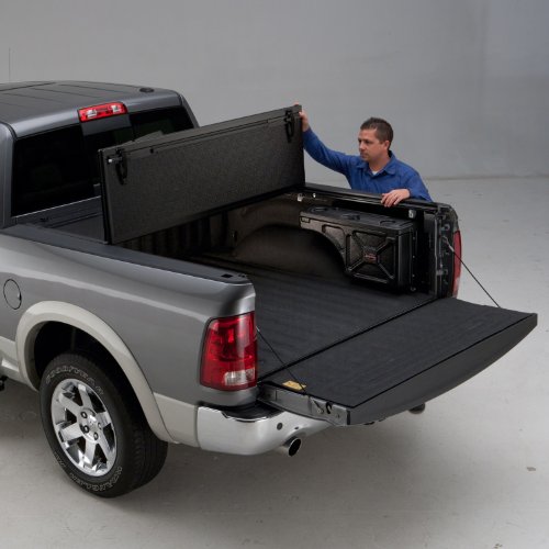 UnderCover Flex Hard Folding Truck Bed Tonneau Cover | FX11018 | Fits 2014 - 2018, 2019 LTD/Lgcy Chevy/GMC Silverado/Sierra 1500 5' 9" Bed (69.3")