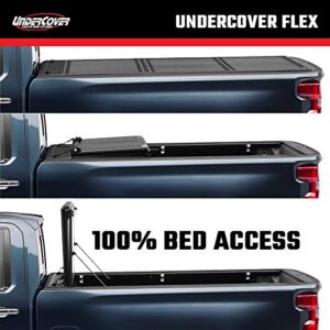 UnderCover Flex Hard Folding Truck Bed Tonneau Cover | FX11018 | Fits 2014 - 2018, 2019 LTD/Lgcy Chevy/GMC Silverado/Sierra 1500 5' 9" Bed (69.3")