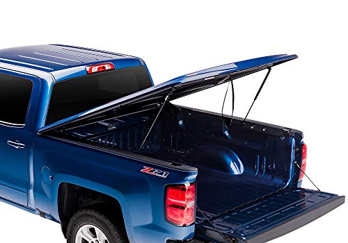 UnderCover Lux One-Piece Truck Bed Tonneau Cover | UC1116L-GAN | Fits 2014 - 2018, 2019 Legacy Chevy Silverado 1500 GAN(WA636R) - Silver Ice 5' 9" Bed (69.3")