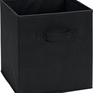 SystemBuild Fabric Storage Bin, Black