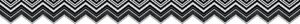 creative teaching press bw chevron border (7118), black/white