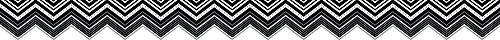 Creative Teaching Press BW Chevron Border (7118), Black/White