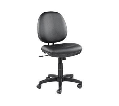 Alera IN4819 Interval Series Swivel/Tilt Task Chair, Leather, Black