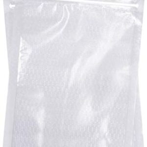 Weston Vacuum Sealer Bags, 2 Ply 3mm Thick, for NutriFresh, FoodSaver & Other Heat-Seal Systems, for Meal Prep and Sous Vide, BPA Free, 11" x 16" (Gallon), 50 count with Resealable Zipper, Clear