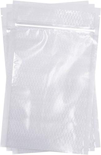 Weston Vacuum Sealer Bags, 2 Ply 3mm Thick, for NutriFresh, FoodSaver & Other Heat-Seal Systems, for Meal Prep and Sous Vide, BPA Free, 11" x 16" (Gallon), 50 count with Resealable Zipper, Clear