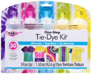 tulip one-step 5 color tie-dye kits ultimate, 1.5oz