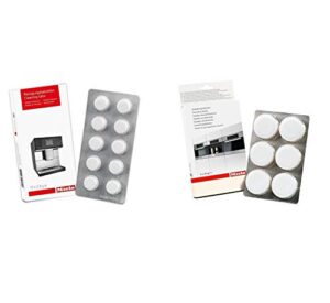 miele coffee machine cleaning tablets (10pk) & descaling tablets (6pk)