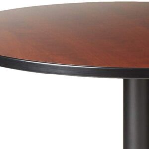 Cain 36" Round Breakroom Table- Cherry