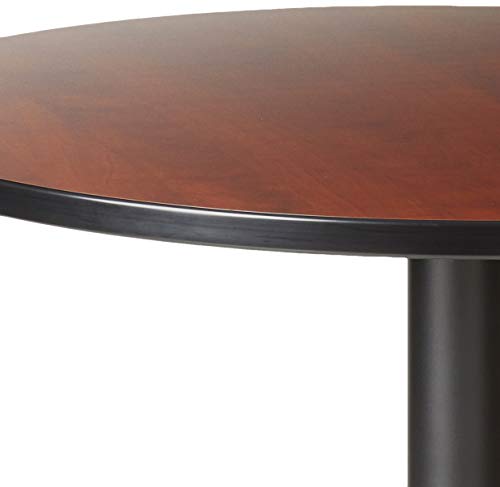 Cain 36" Round Breakroom Table- Cherry