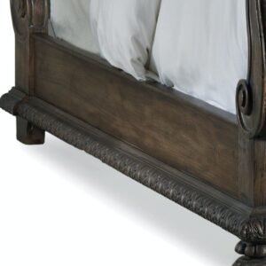 Hooker Furniture Rhapsody Tufted Upholstered Sleigh Bed