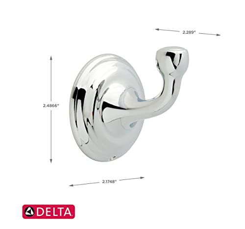 DELTA Windemere Towel Hook, Chrome, Bathroom Accessories, 70035