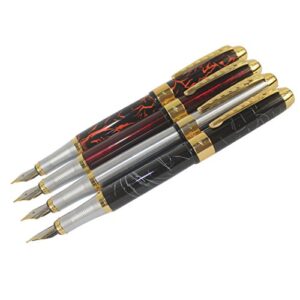 zoohot 4 pcs jinhao 250 fountain pen in 4 colors