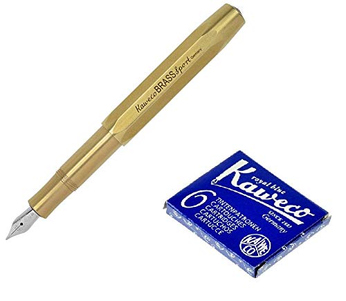 Kaweco Fountain Pen 30 ink cartridges short royal blue