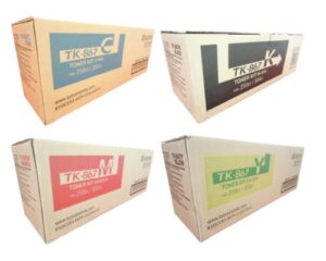 kyocera taskalfa 300ci toner cartridge set (oem) black, cyan, magenta, yellow