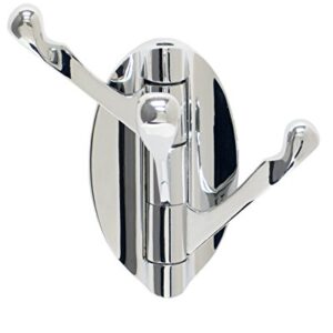 FPL Door Locks H2008 Triple Folding Garment Hook in Polished Chrome