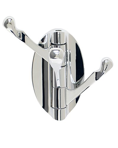 FPL Door Locks H2008 Triple Folding Garment Hook in Polished Chrome