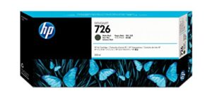 hewlett packard hp 726 300-ml matte black ink cartridge