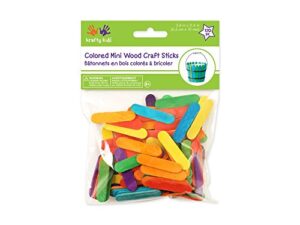 mini craft sticks-colored 2.6" 120/pkg